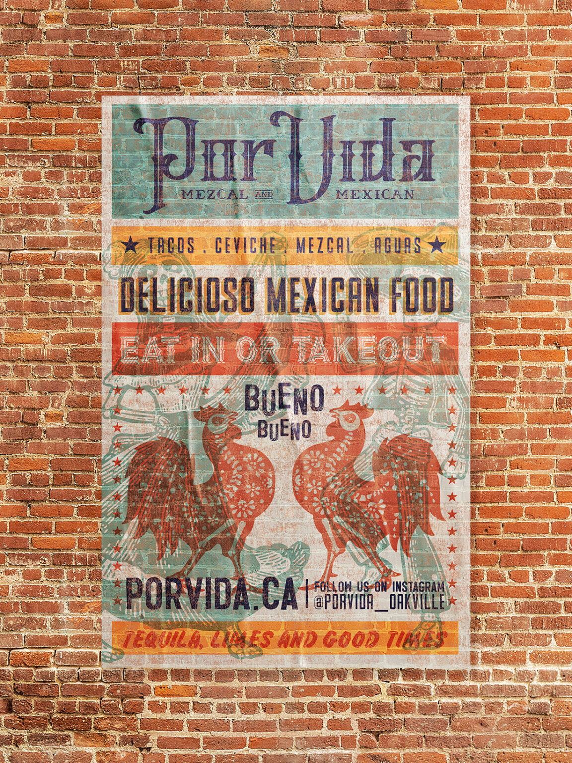 Por Vida Mexican Restaurant | Laundry Design Works